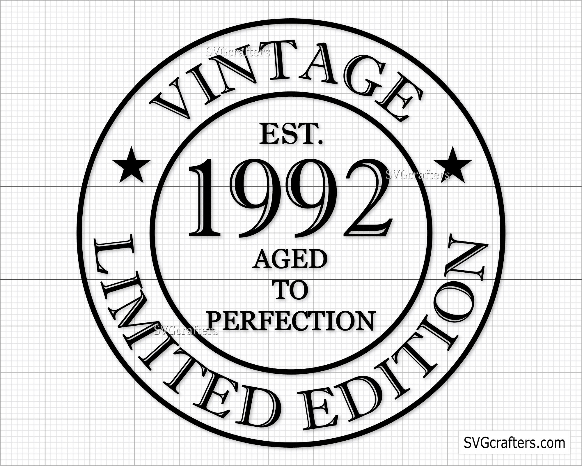 Limited Edition Funny 30th Birthday svg Silhouette png Iron On Cricut svg Aged To Perfection ...