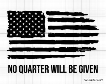 No Quarter Given Svg - Etsy UK