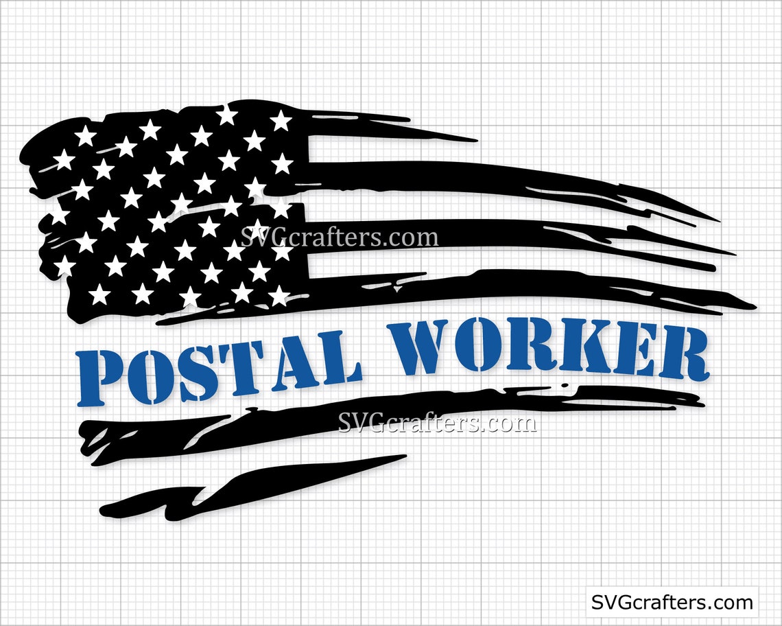 Postal Worker Svg, Postal Svg, Post Office Svg, Essential Worker Svg ...