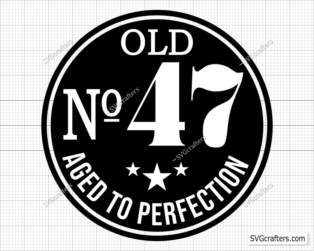 47th Birthday Svg Png 47th Svg Aged to Perfection Svg 47 - Etsy