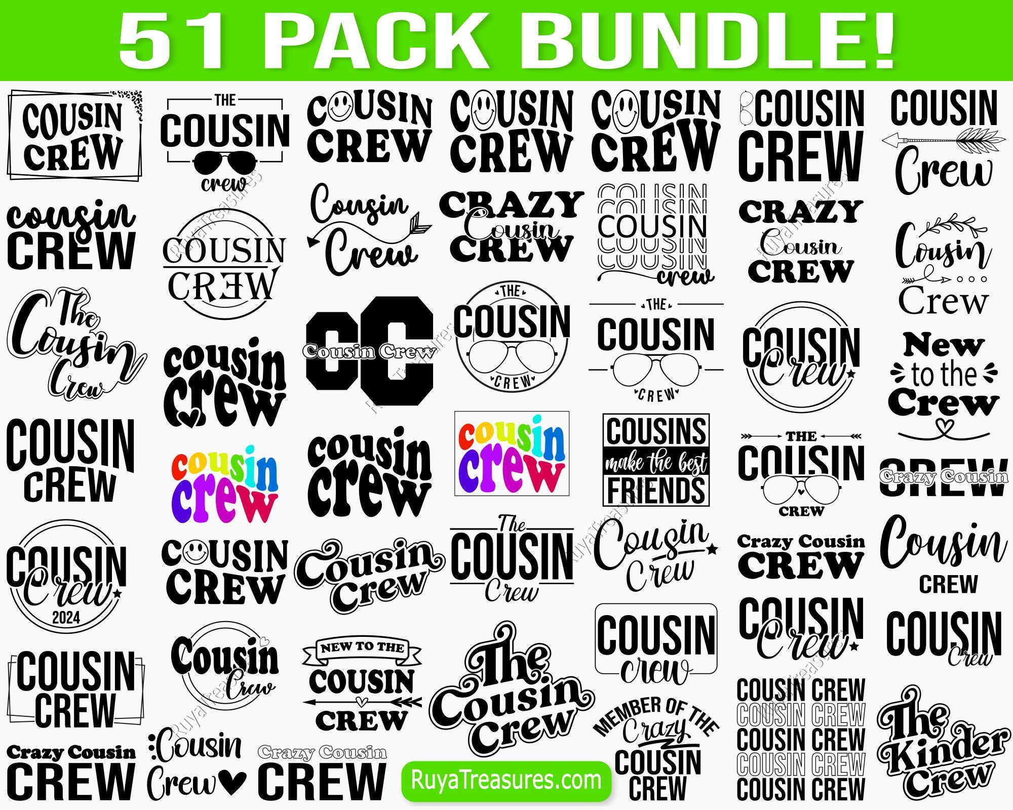 Cousin Crew Svg, Cousin Svg, Cousin Squad Svg, Cousin Trip Svg, Cousin ...