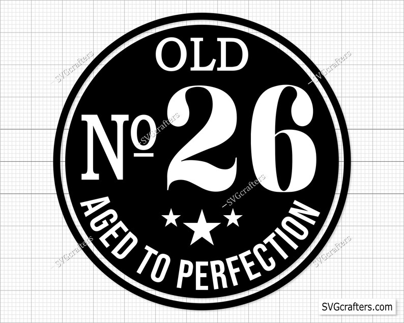 26th Birthday Svg Png 26th Svg Aged to Perfection Svg 26 - Etsy
