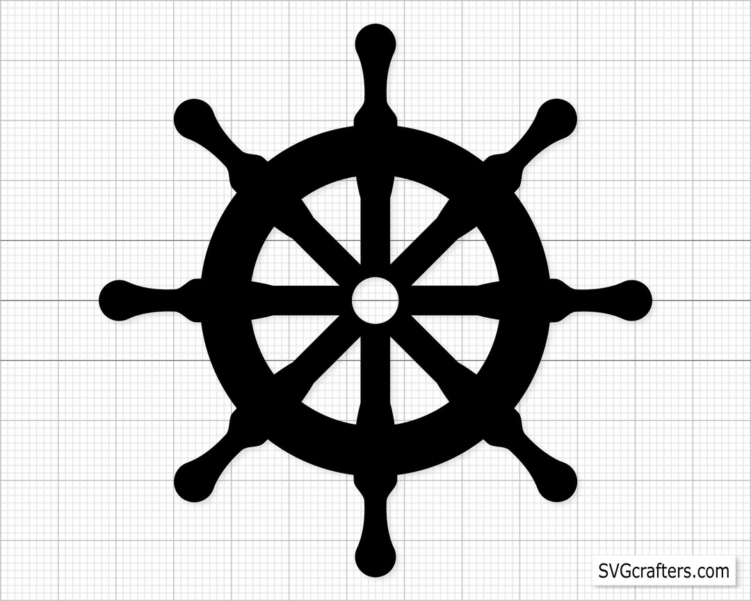 Ship Wheel Svg Png, Nautical Svg, Anchor Svg, Cruise Svg, Boat Svg ...
