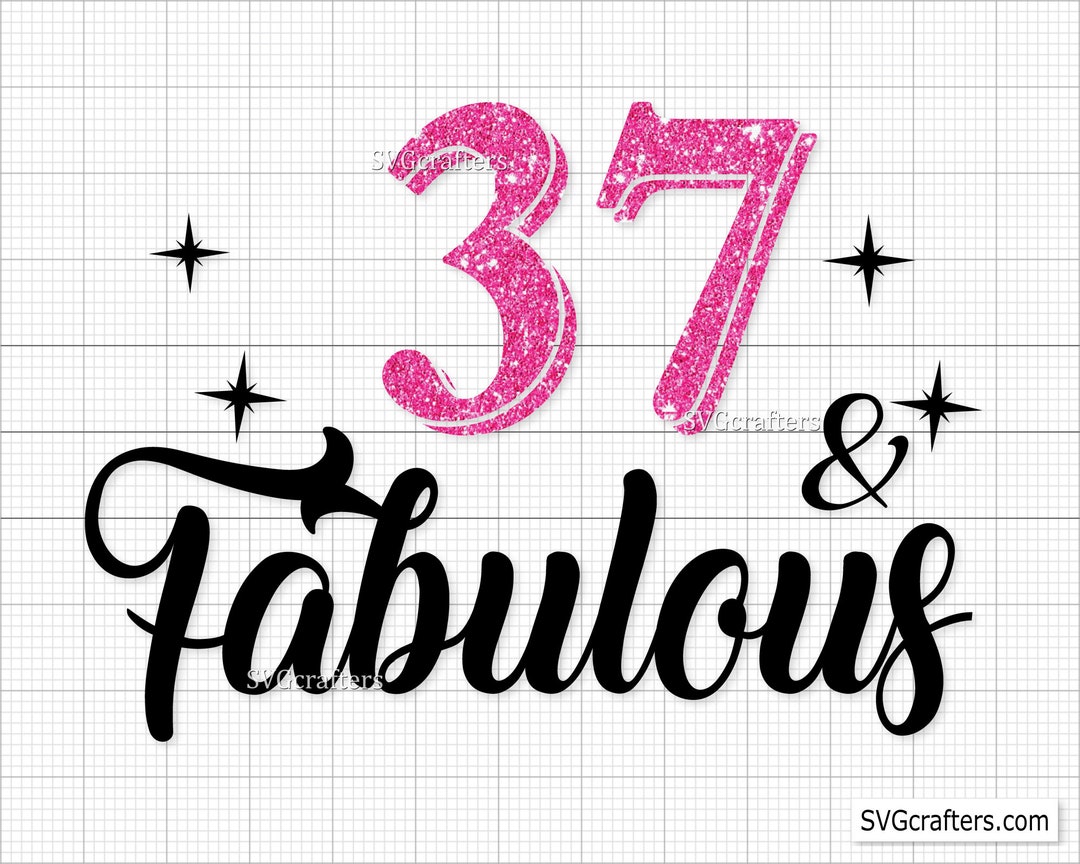 37th Birthday Svg Png, 37th Svg, Aged to Perfection Svg, 37 and ...