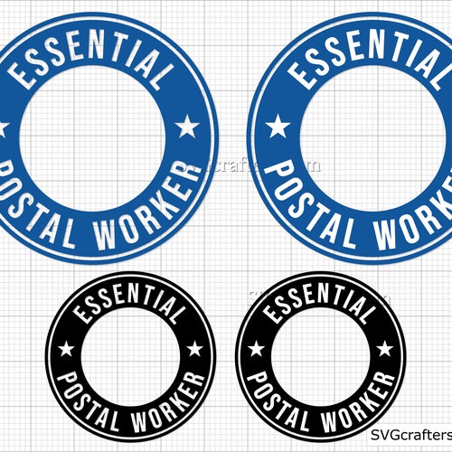 Postal Worker Svg Postal Svg Post Office Svg Essential - Etsy