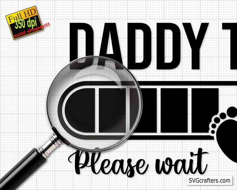 Daddy to Be Svg Promoted to Daddy Svg Baby Announcement Svg - Etsy