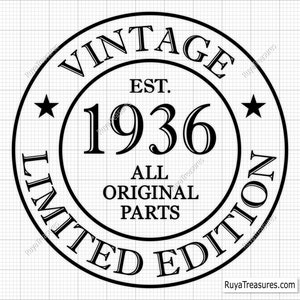 88th Birthday Svg, 88th Svg, 88 and Fabulous Svg, 88th Anniversary Svg ...