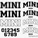 Bundle Mini Varsity Svg, Mini Varsity Curved Svg, Mini Varsity Letters ...