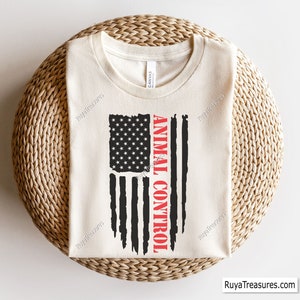 Animal Control Flag Svg Png, American Flag Svg, Animal Lover Svg, 4th ...