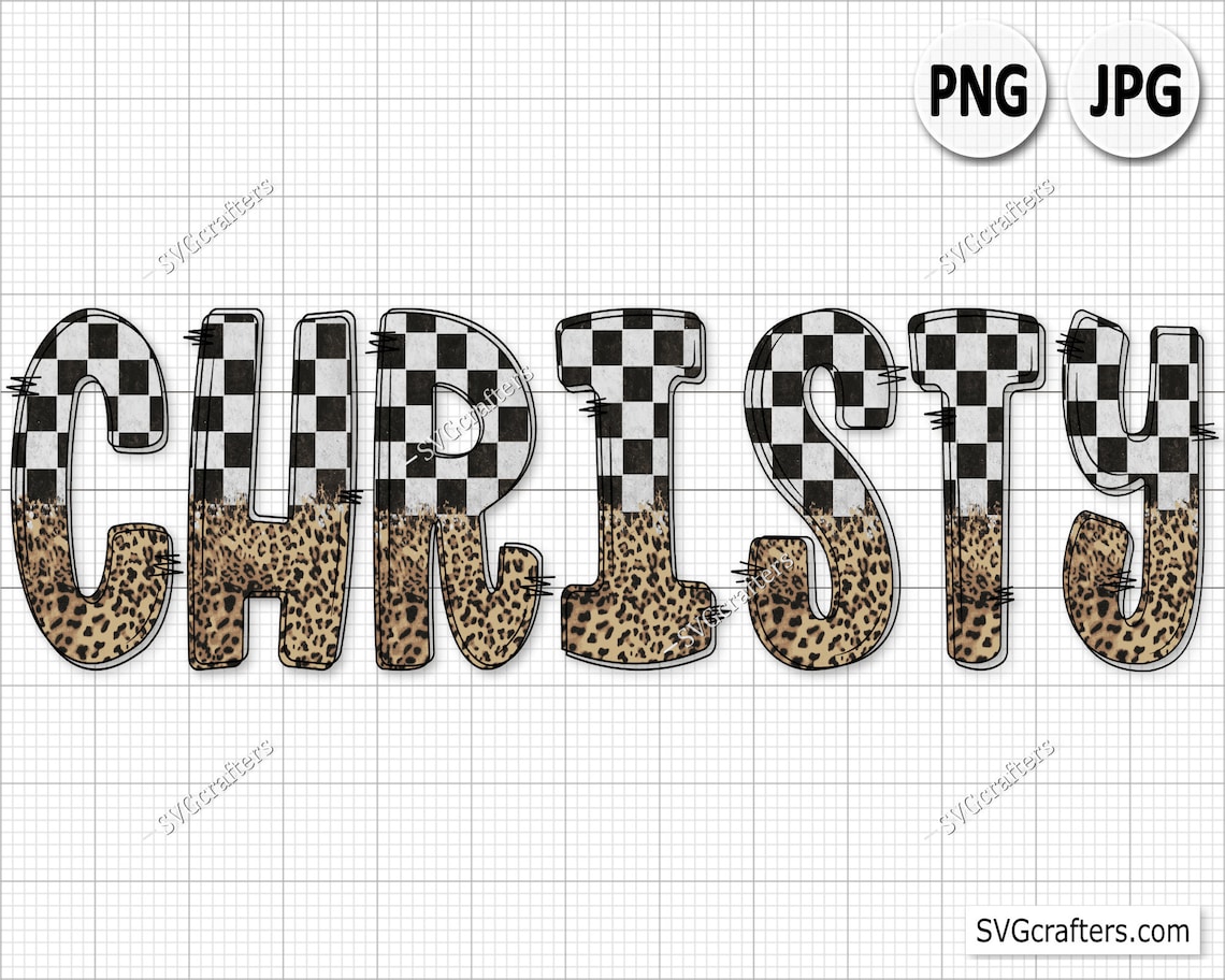 Custom Checkered Flag Leopard Png Racing Png Leopard Racing - Etsy