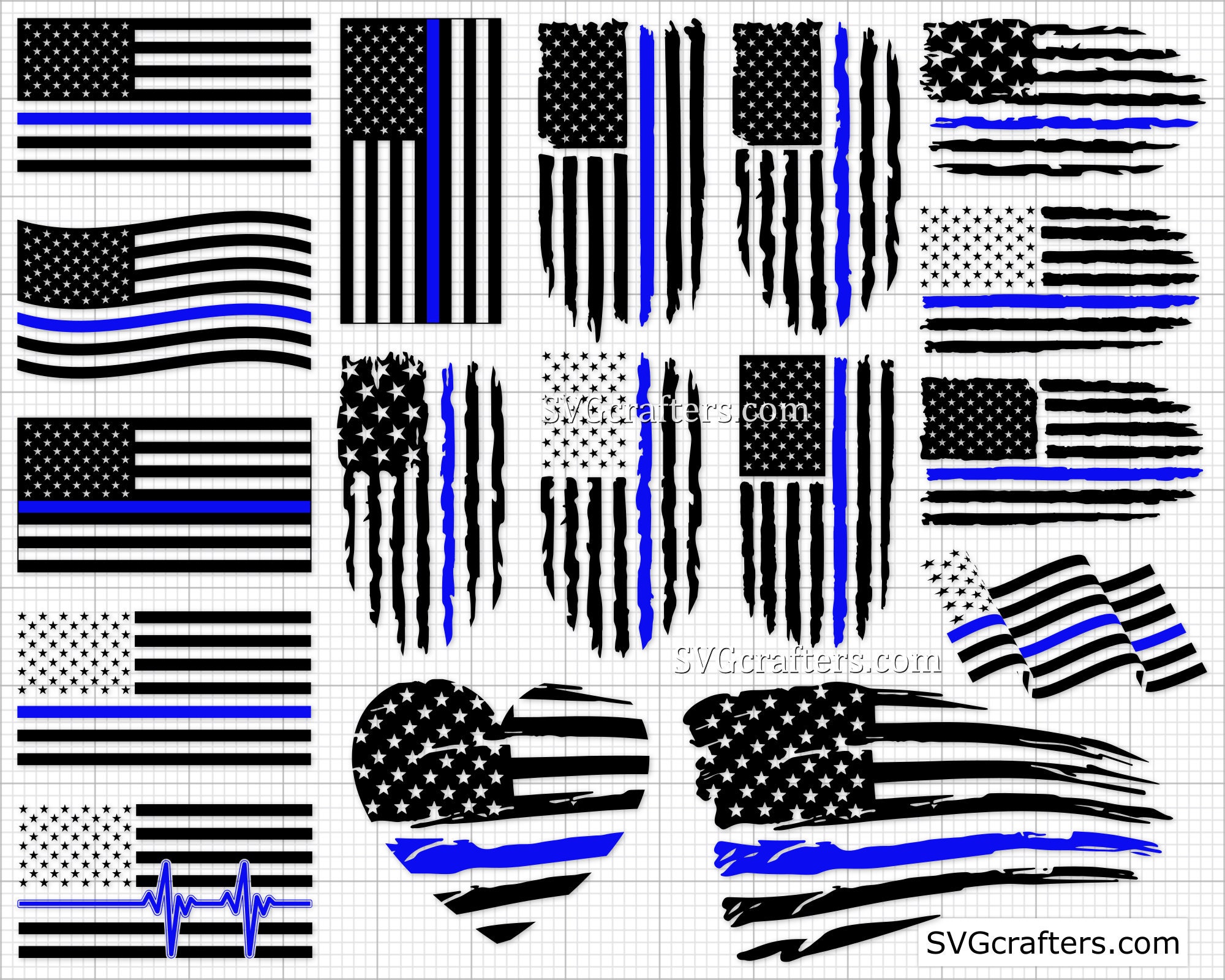 Police Svg, Back the Blue Svg, Thin Blue Line Svg, Police Officer Svg ...