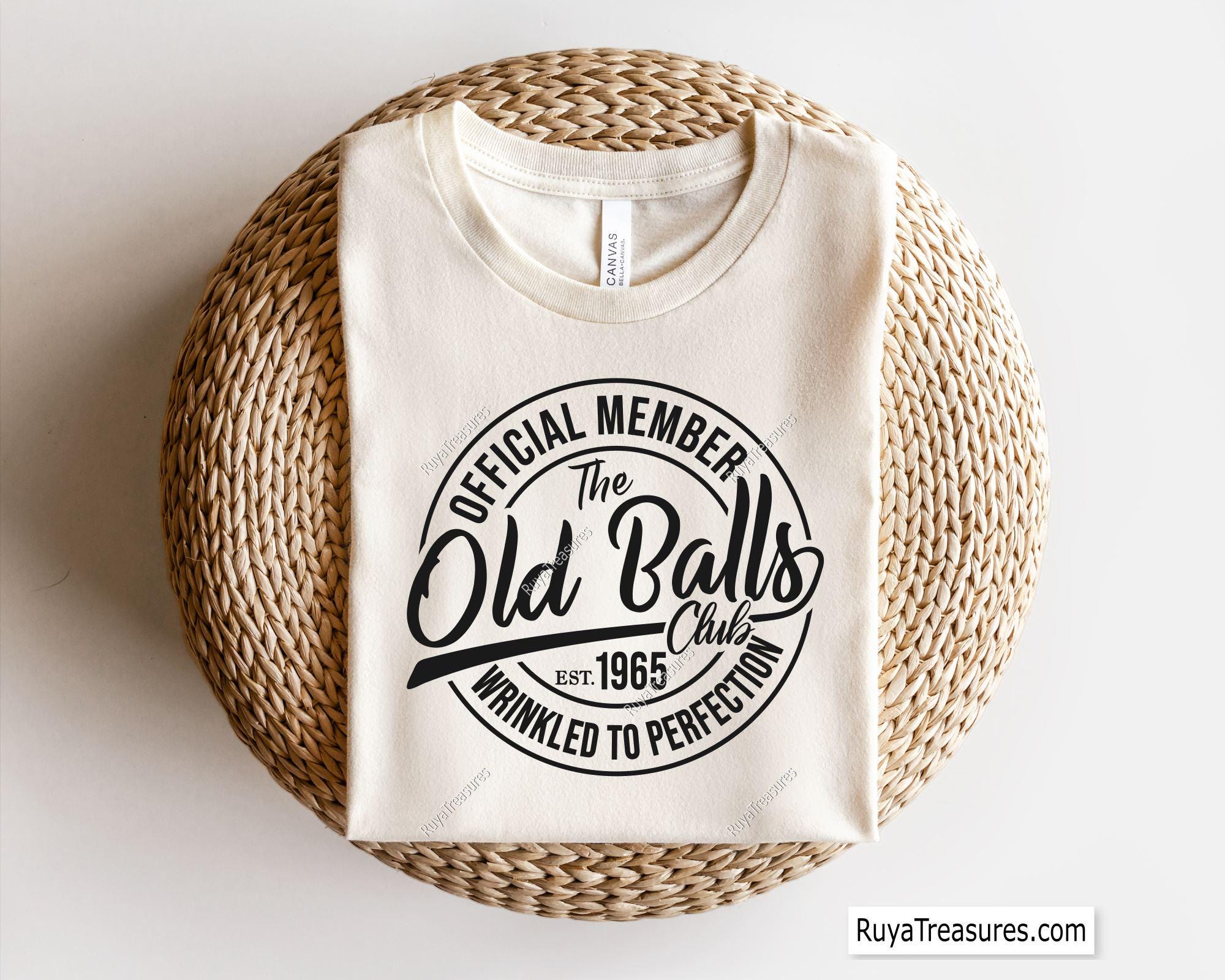 60th Birthday Svg, Official Member the Old Balls Club Est 1965 Svg ...
