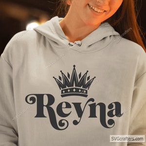 Reyna Svg Png, Latina Svg, Mujer Valiente Poderosa Svg, Chingona Svg ...