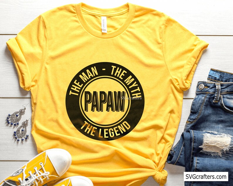 Papaw Svg Fathers Day Svg Daddy Svg Father Day Svg Black - Etsy