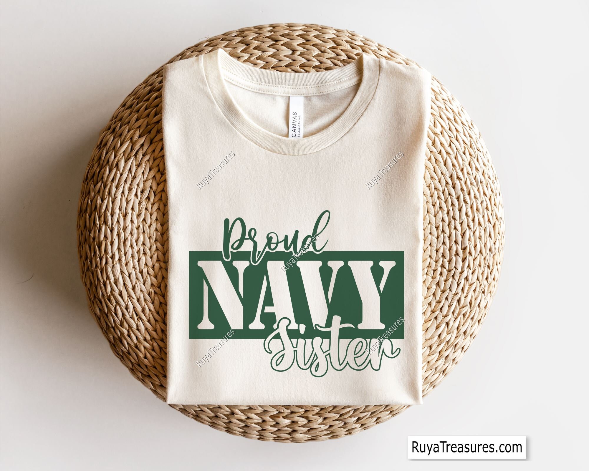 Proud Navy Sister Svg, Military Sister Svg, Navy Family Svg, Sailor ...