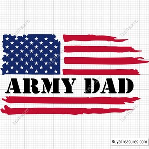 Army Dad Svg Png, Proud Army Dad Svg, Military Dad Svg, Veteran Soldier ...