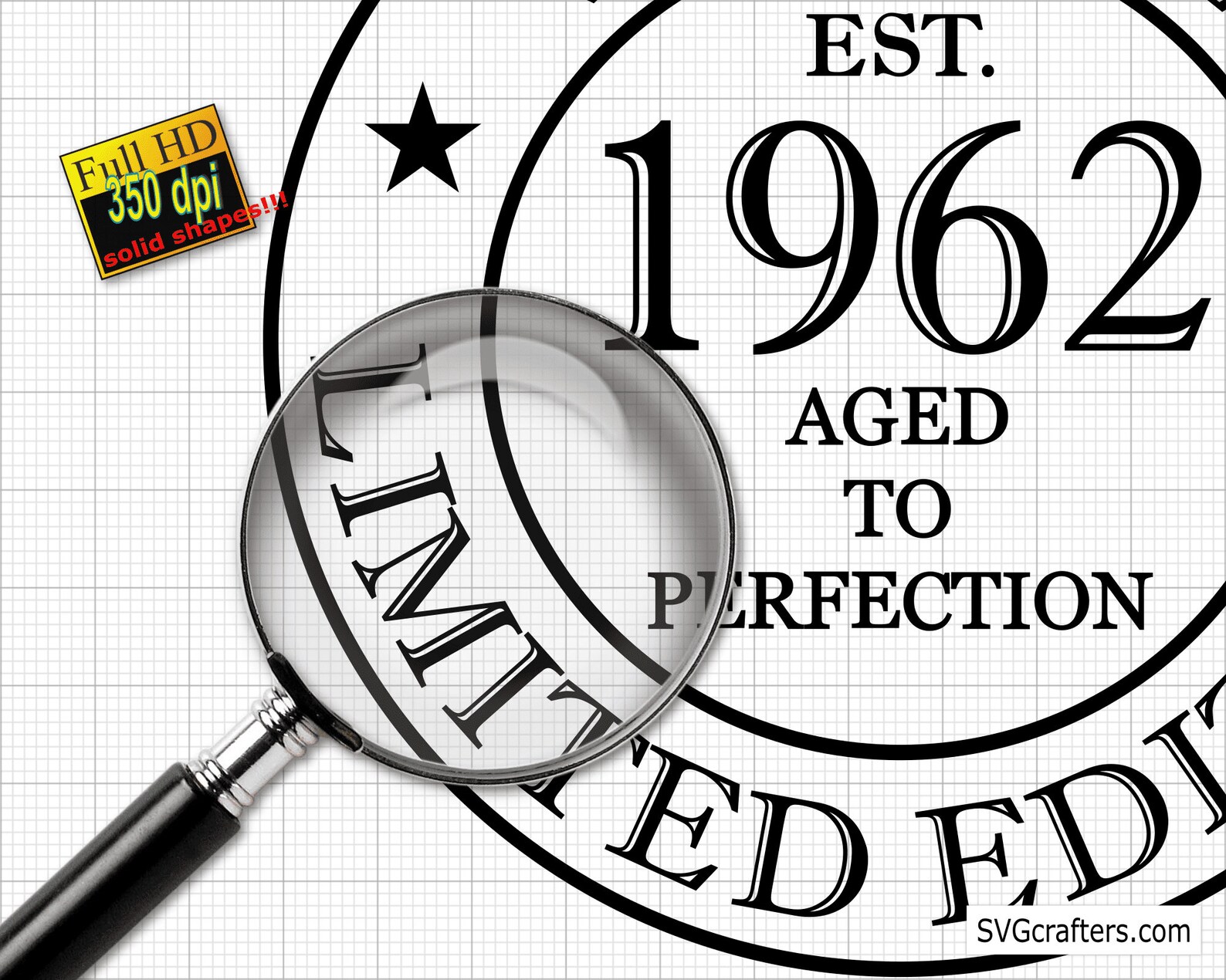 60th Birthday Svg 60th Svg Old Number 60 Svg 60th Cut File | Etsy UK