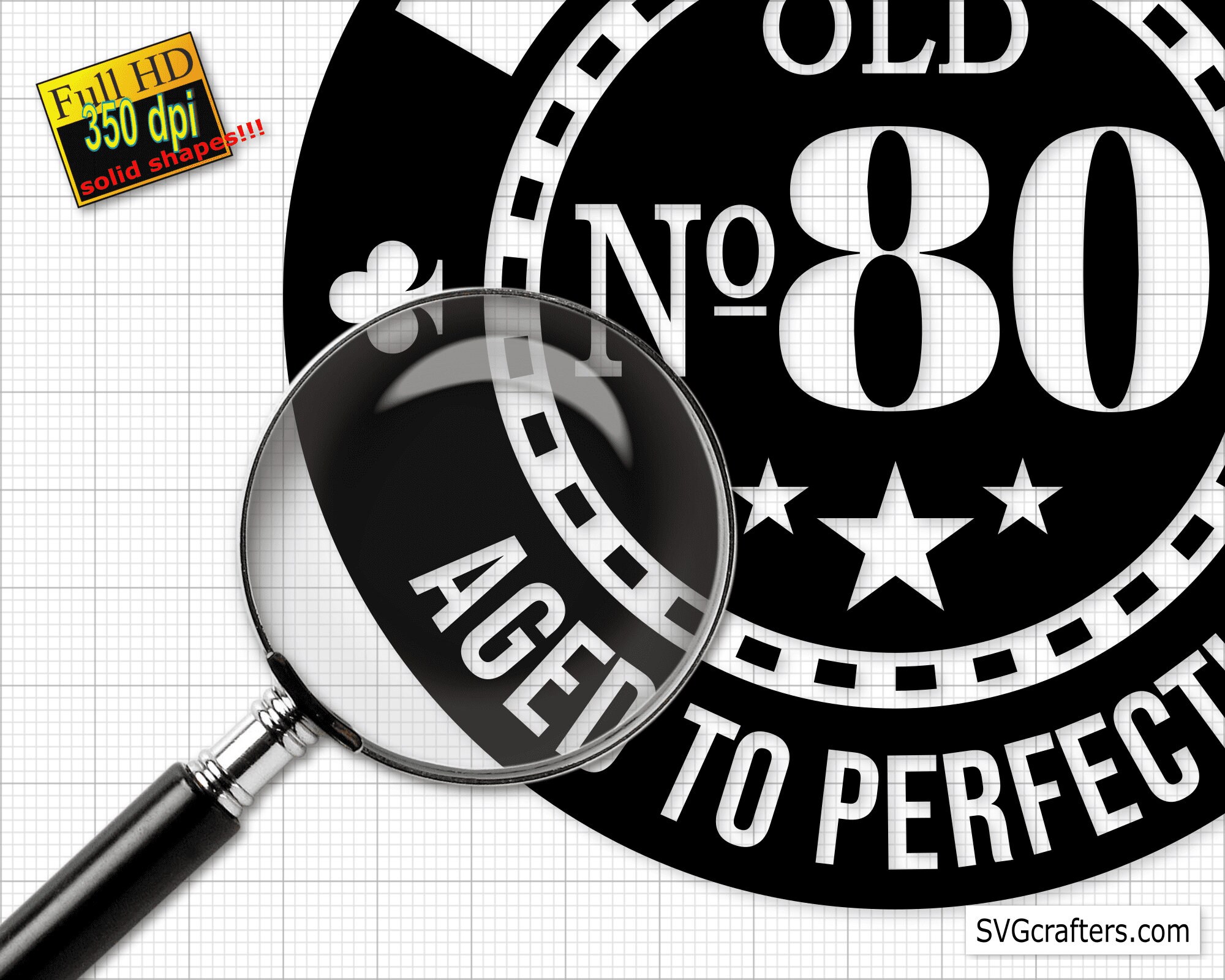 Poker 80th Birthday Svg 80th Svg Old Number 80 Svg 80th Cut - Etsy