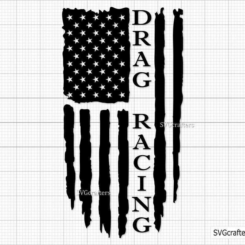 Drag Racing Svg - Etsy