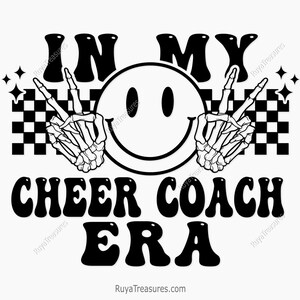 Cheer Coach Svg, Cheerleader Svg, Cheerleading Svg, Game Day Svg, Cheer ...
