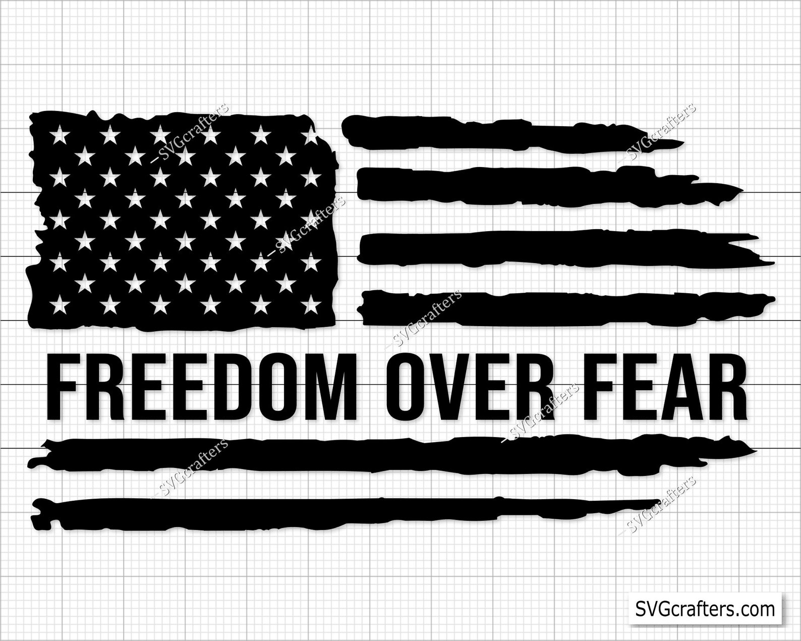 Freedom Over Fear Flag Svg Freedom Svg Medical Freedom Svg - Etsy