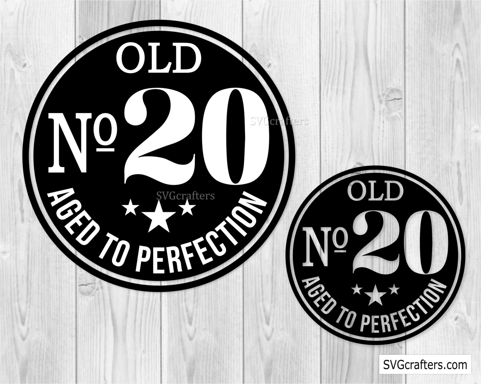 20th Birthday Svg 20th Svg Old Number 20 Svg 20th Cut File - Etsy