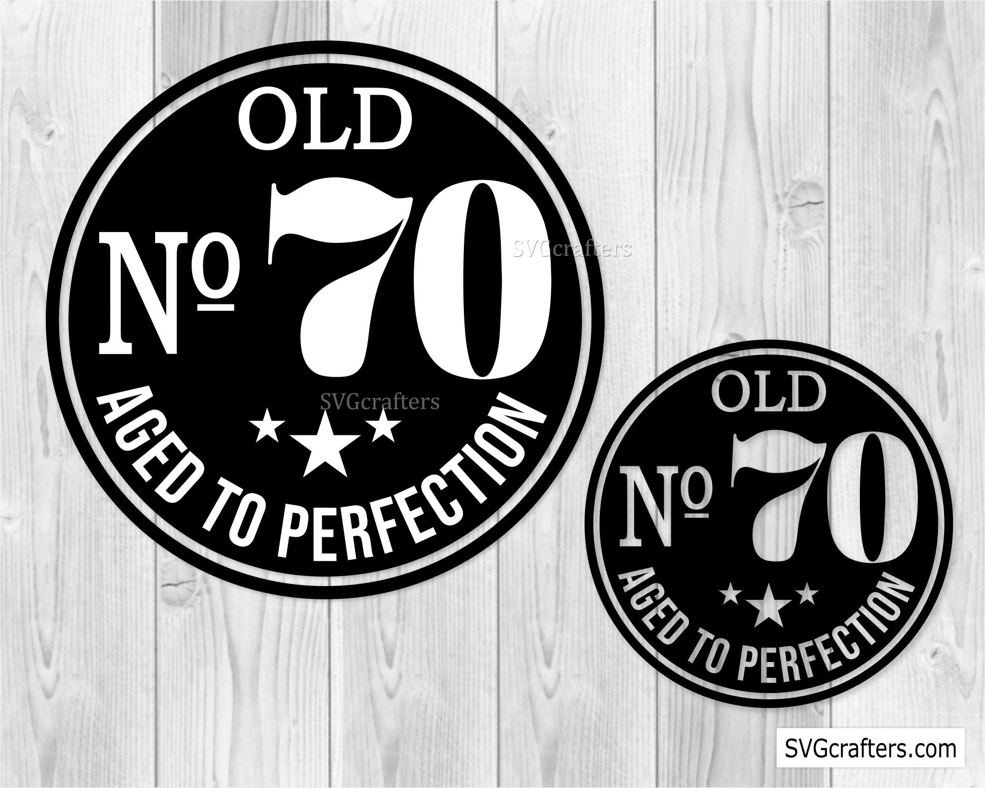 70th birthday svg 70th svg Old Number 70 svg 70th Cut File | Etsy