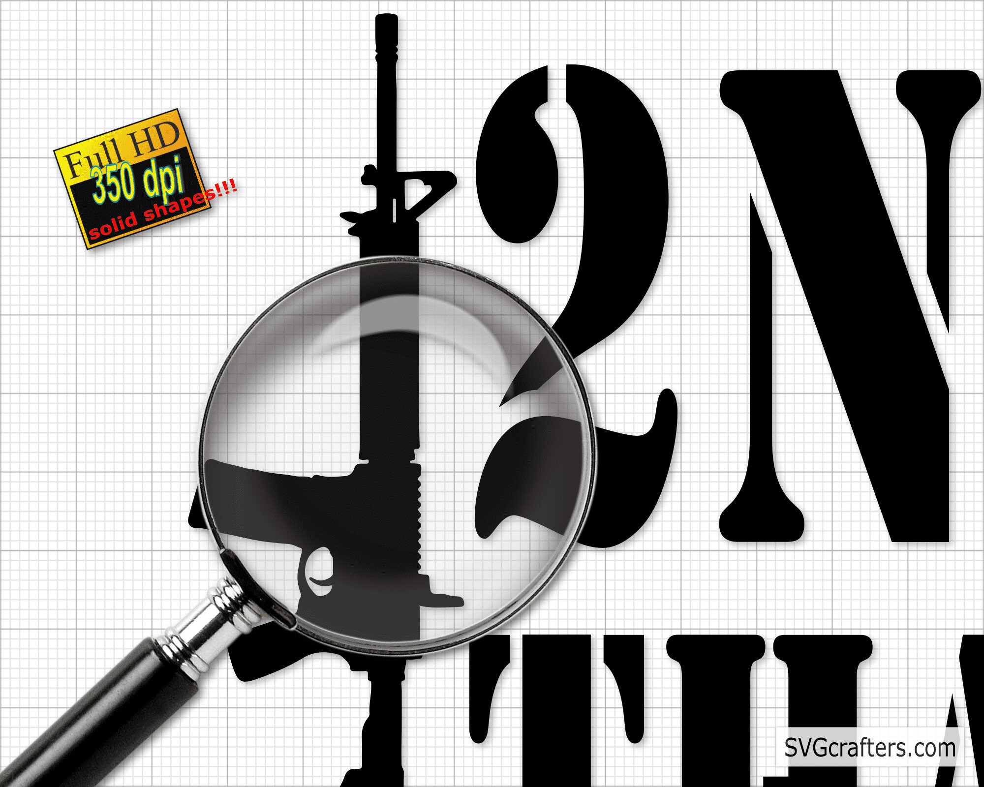 2nd That Svg Rifle Flag Svg Guns Svg 2nd Amendment Svg Gun | Etsy UK