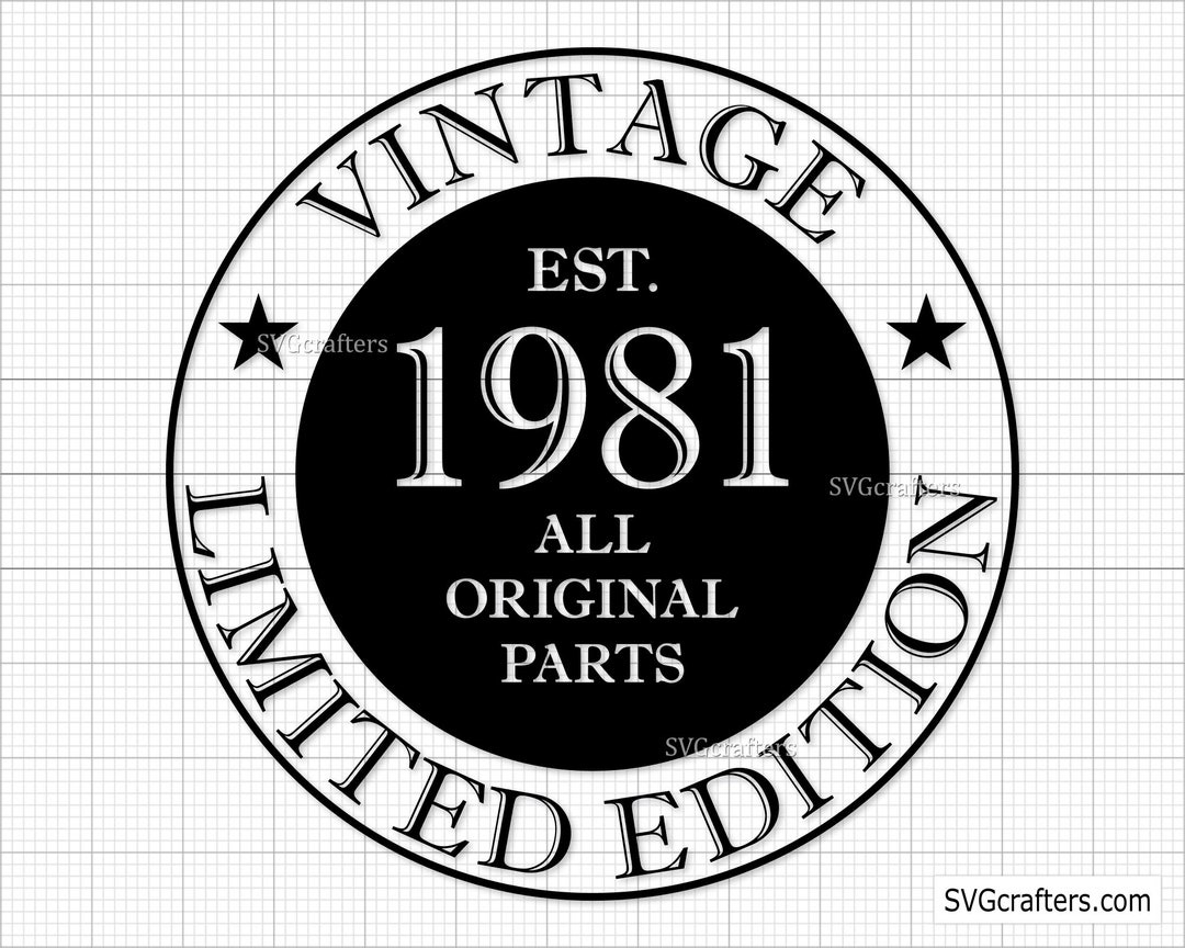 41st Birthday Svg 41st Svg Vintage 1981 Svg 41st Cut File For Cricut 41st-birthday-svg-41st-svg-vintage-1981-svg-41st-cut-file-for-cricut