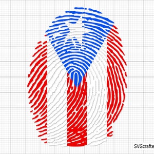 Puerto Rico DNA Print Svg, Puerto Rican Svg, Puerto Rico Flag Svg ...