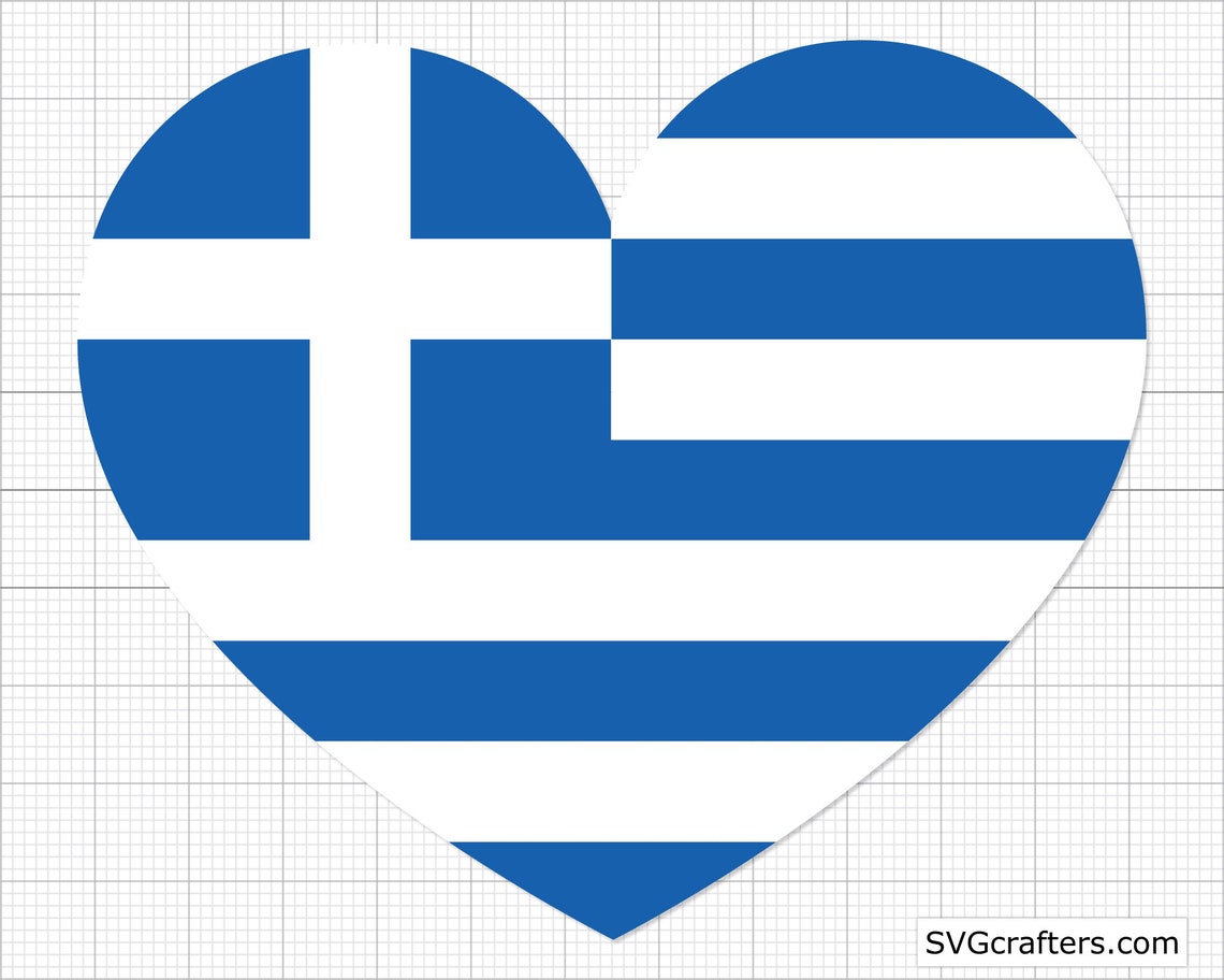Greece Flag Svg Greek Svg Greece Flag Cut File Greece Flag - Etsy