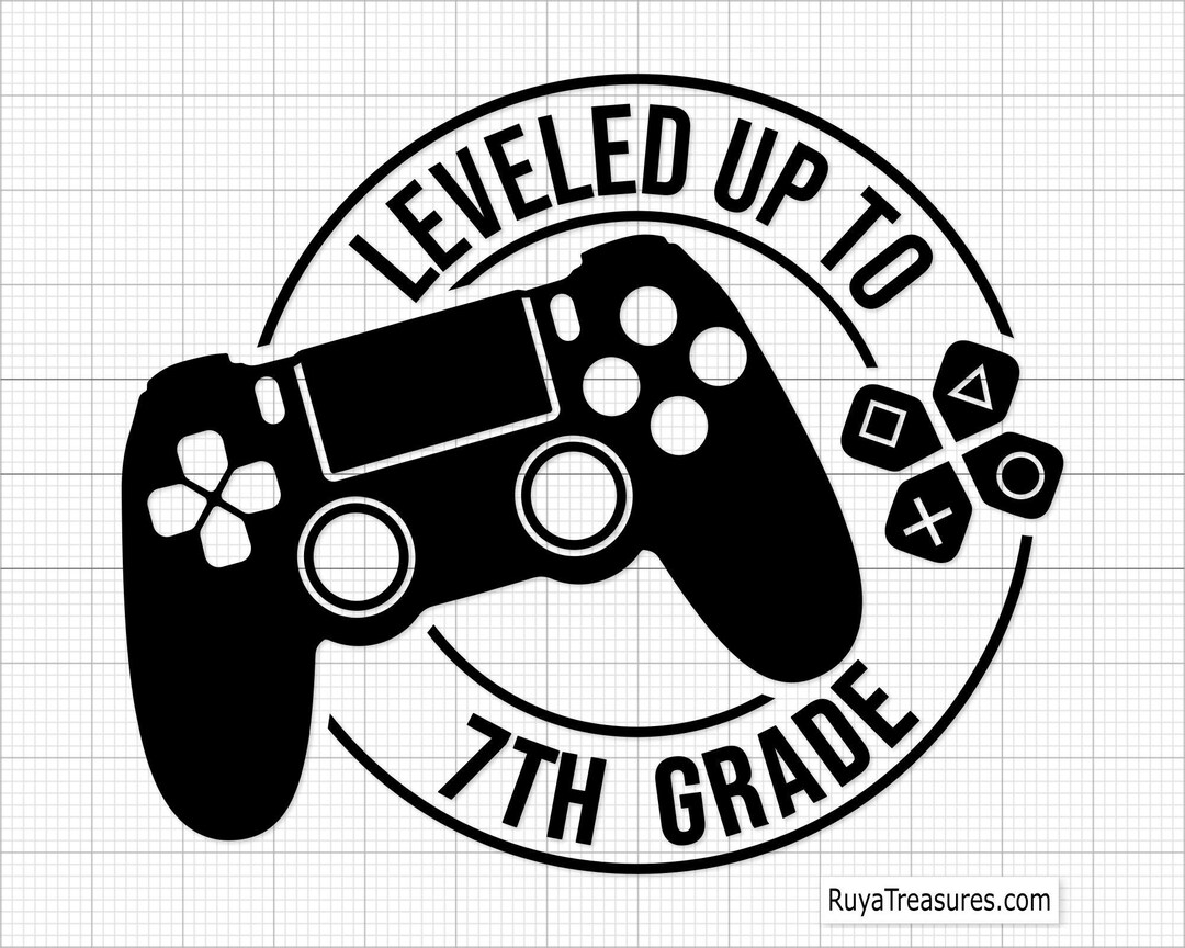 7th Grade Level Complete Svg, 7th Grade Svg, Level Complete Design ...