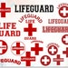 Lifeguard Svg Bundle, Lifeguard Clipart, Lifeguard Png, Beach Svg ...