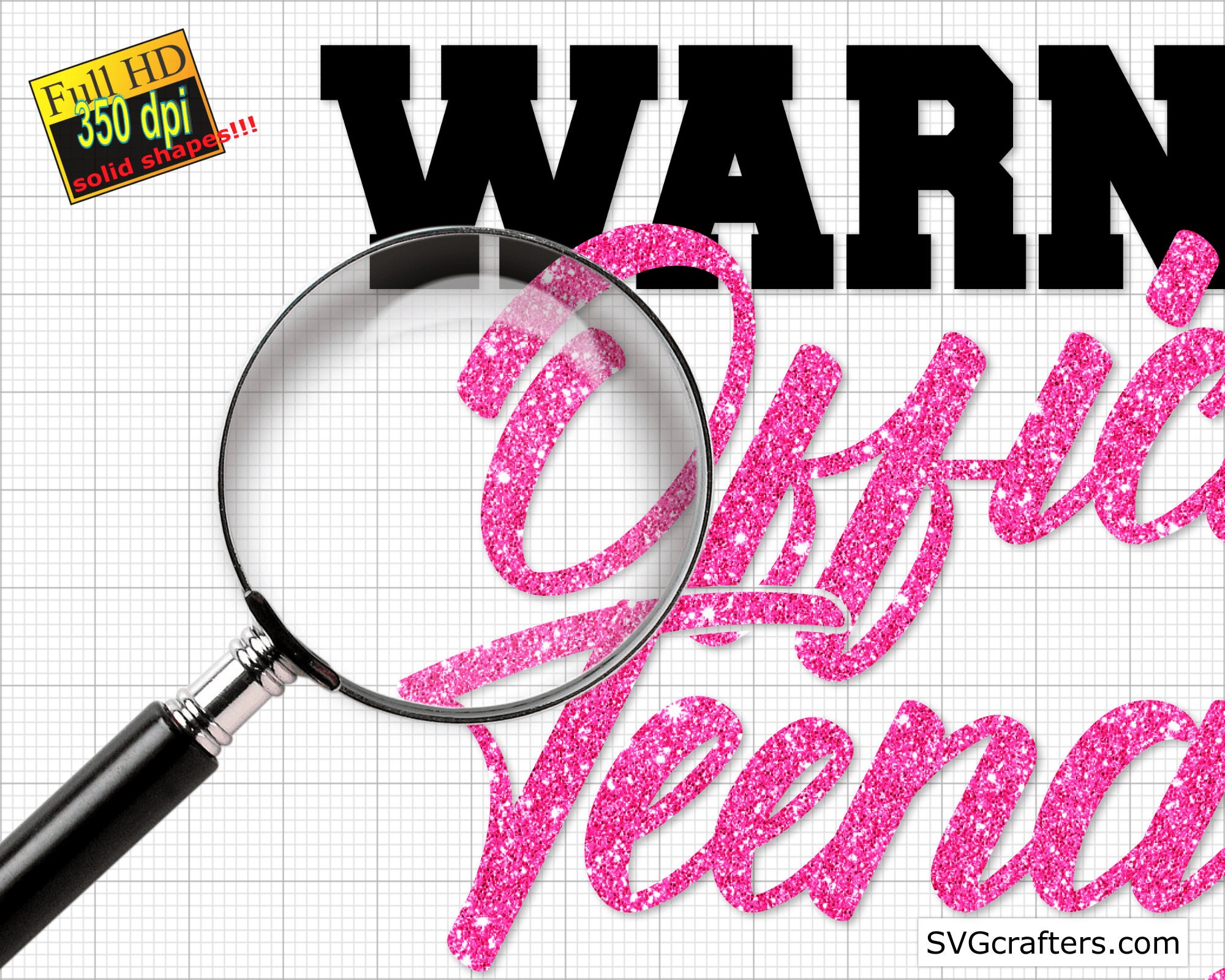 Warning Official Teenager Svg Official Teenager Svg 13th - Etsy