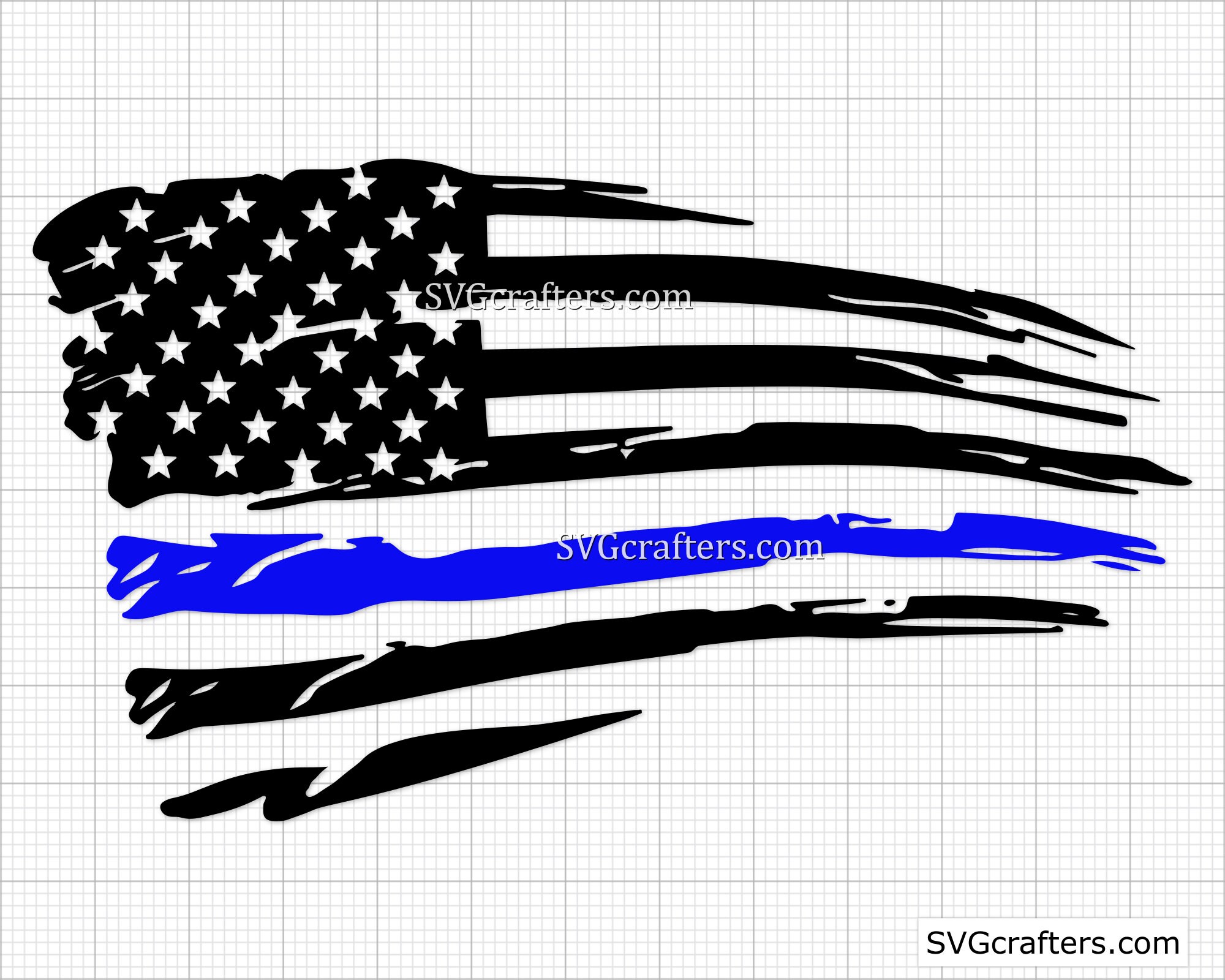 Police Svg Back the Blue Svg Thin Blue Line Svg Police - Etsy