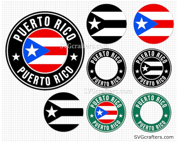 Puerto Rico Svg Puerto Rican Svg Puerto Rico Flag Svg - Etsy Finland