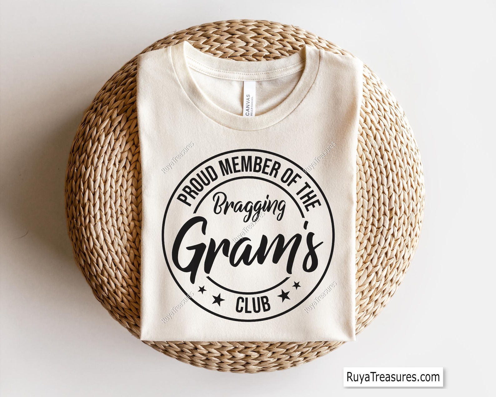 Proud Member of the Bragging Gram’s Club Svg, Badass Grandma Svg, Cool ...