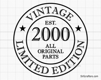 23rd Birthday Svg - Etsy