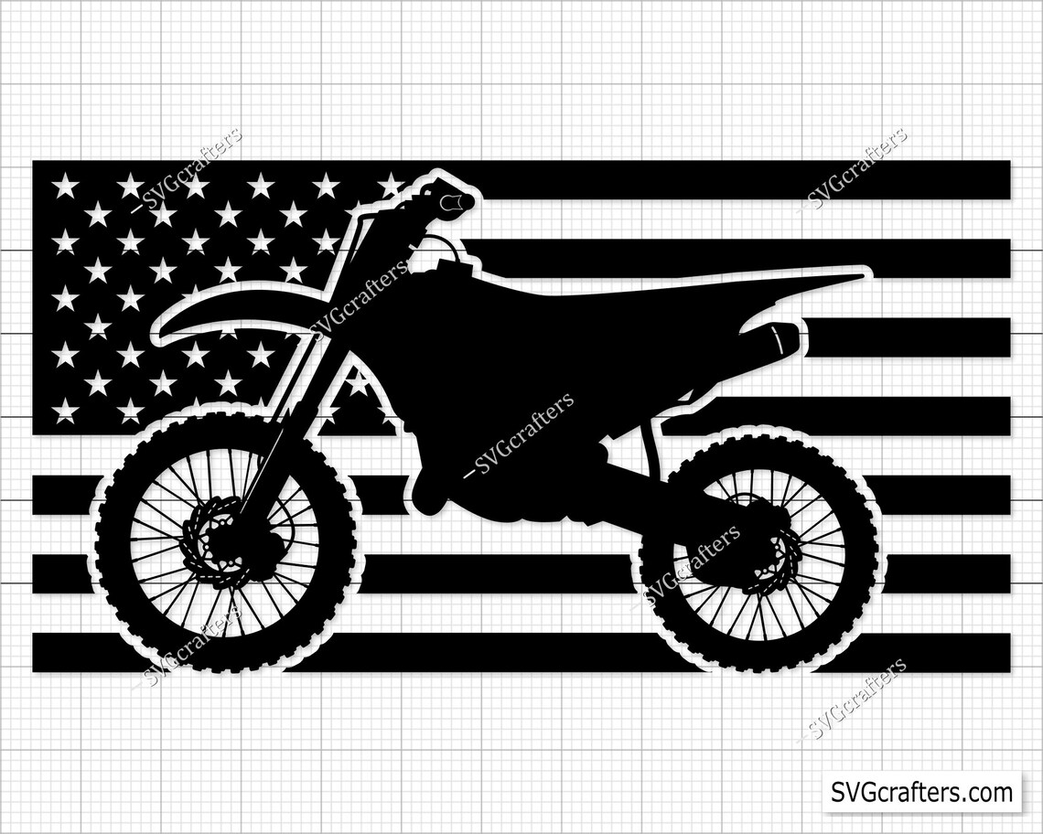 Motocross Svg Motorcycle Svg Dirt Bike Svg Racing Svg - Etsy