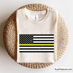 Thin Yellow Line Svg, 911 Dispatcher Svg, Thin Gold Line Svg, Dispatch ...