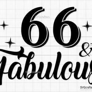 66th Birthday Svg Png, 66th Svg, Aged to Perfection Svg, 66 and ...