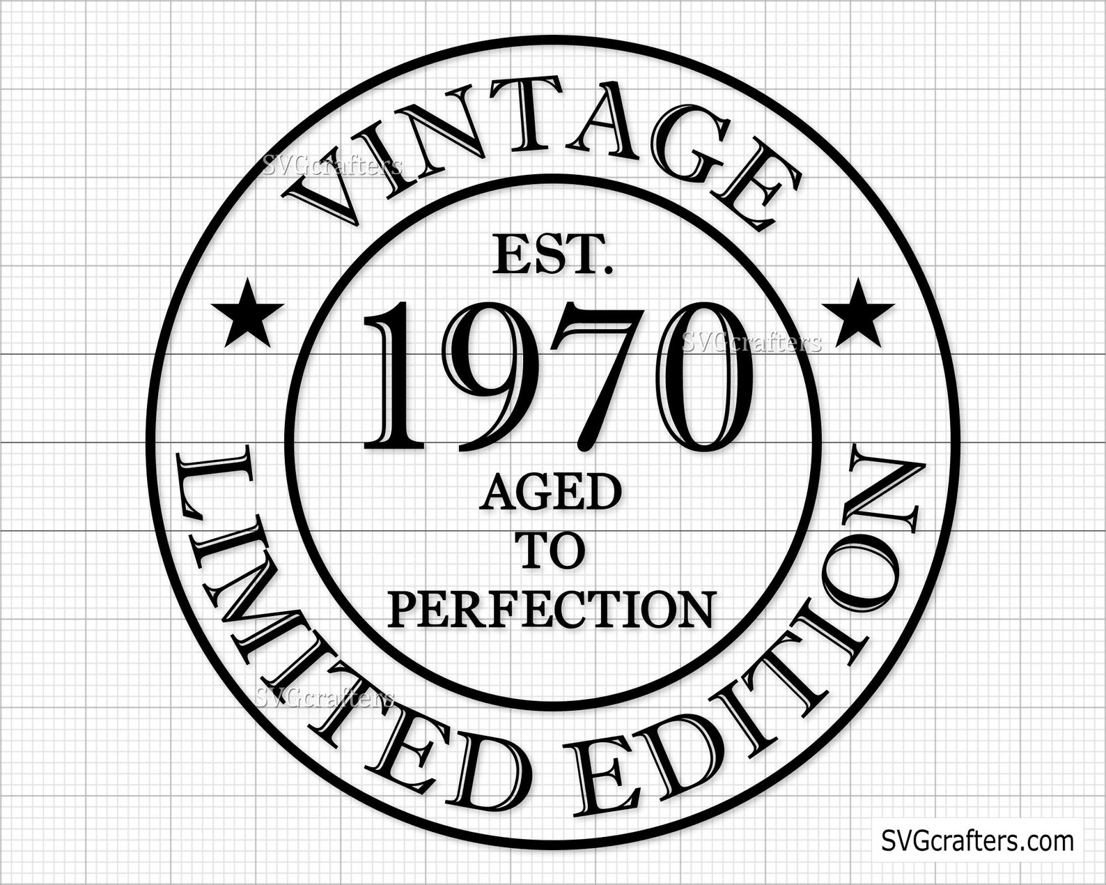 52nd Birthday Svg Png 52nd Svg Aged to Perfection Svg 52 | Etsy