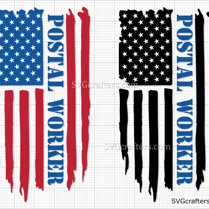 Postal Worker Svg - Etsy