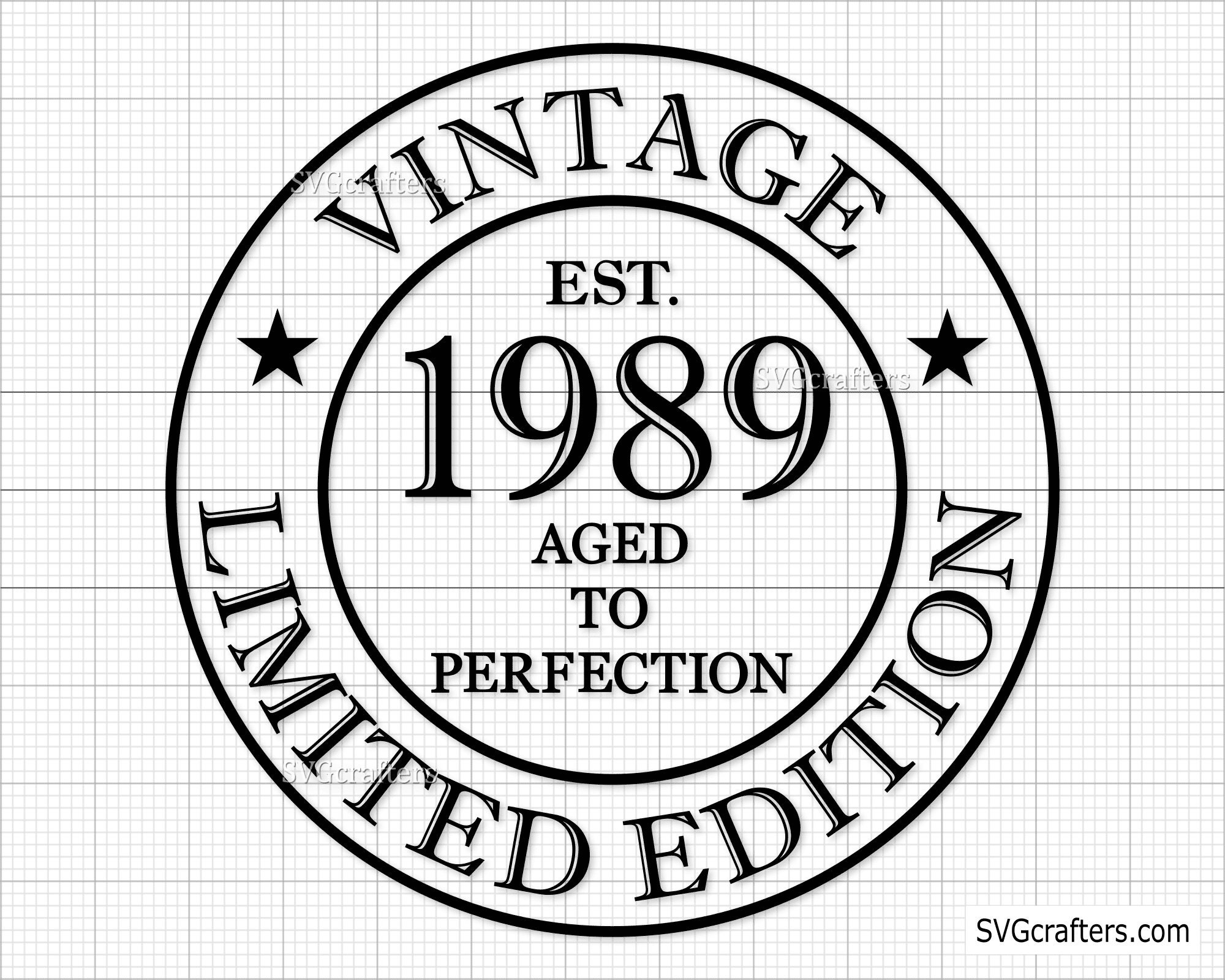 33rd Birthday Svg Png 33rd Svg Aged to Perfection Svg 33 - Etsy