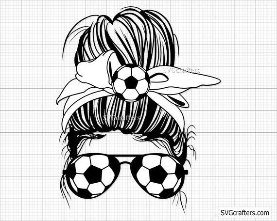 Embellishments Papercraft Soccer Mom Svg Momlife Soccer Svg Cricut