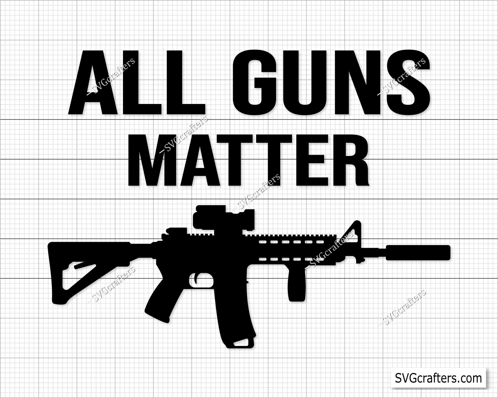 All Guns Matter Svg Png Gun Flag Svg Rifle Flag Svg Guns - Etsy Canada