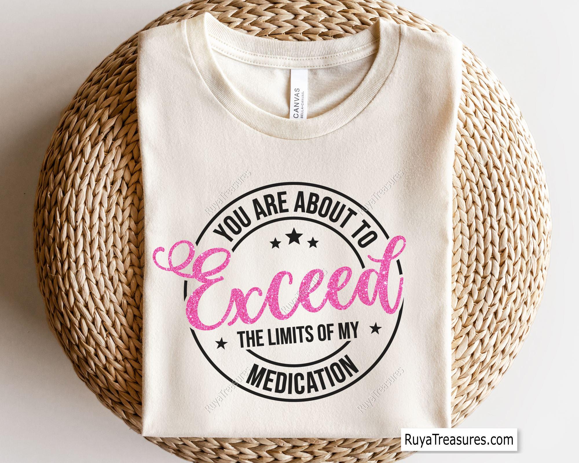 You Are About to Exceed the Limits of My Medication Svg, Funny Saying ...