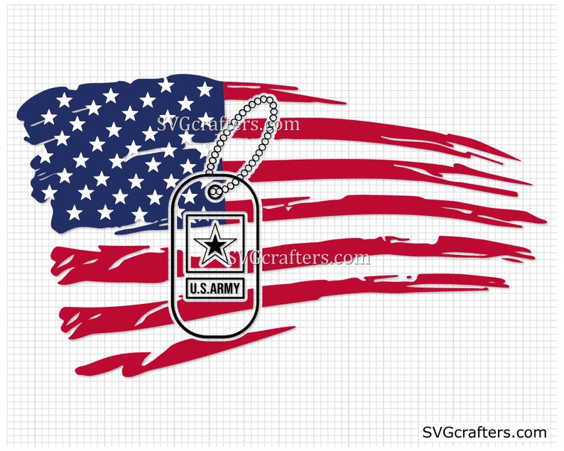 Army Dog Tag Svg Png Army Svg Military Svg Dog Tags Svg | Etsy