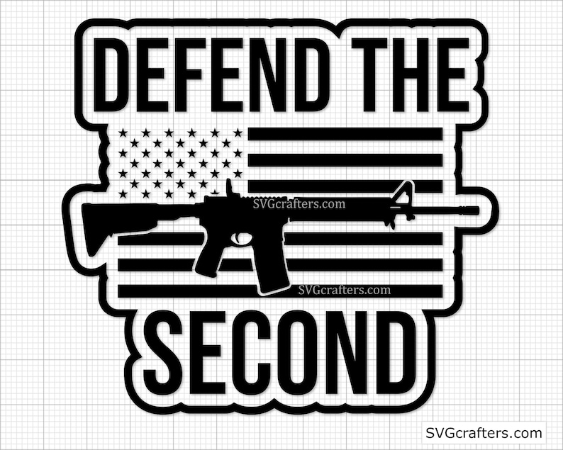 2nd Amendment Svg Second Amendment Svg Gun Svg Patriotic | Etsy