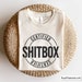 Certified Shitbox Svg Png, Shitbox Svg, Car Decal Svg, Funny Svg ...